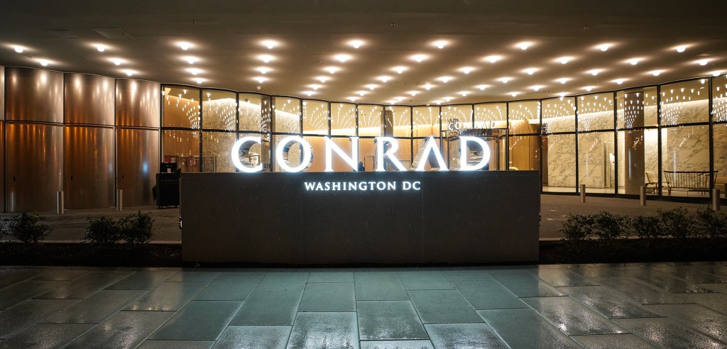 Review: Conrad Washington DC – Miles for places